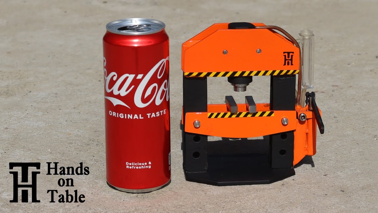 Smallest Hydraulic Press - YouTube