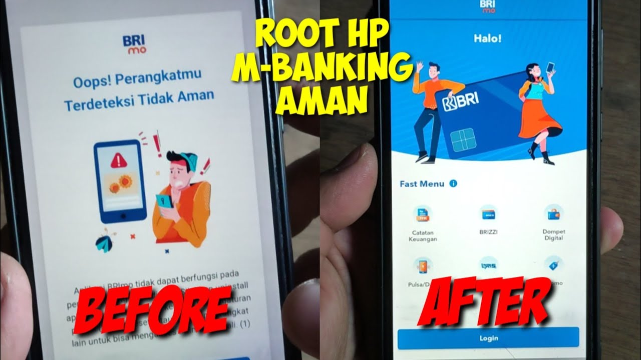 CARA MENGATASI MOBILE BANKING YANG TERDETEKSI ROOT PADA ANDROID ⭕ BISA ...