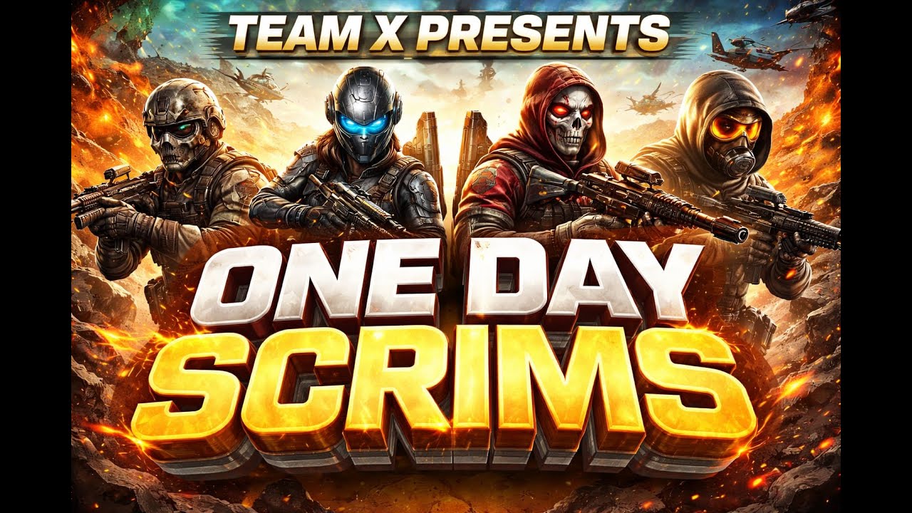 🔴தமிழ் -TEAM X REPRESENT ONE DAY SCRIMS ||🔥CLASH SQUAD MATCH🔥 - YouTube