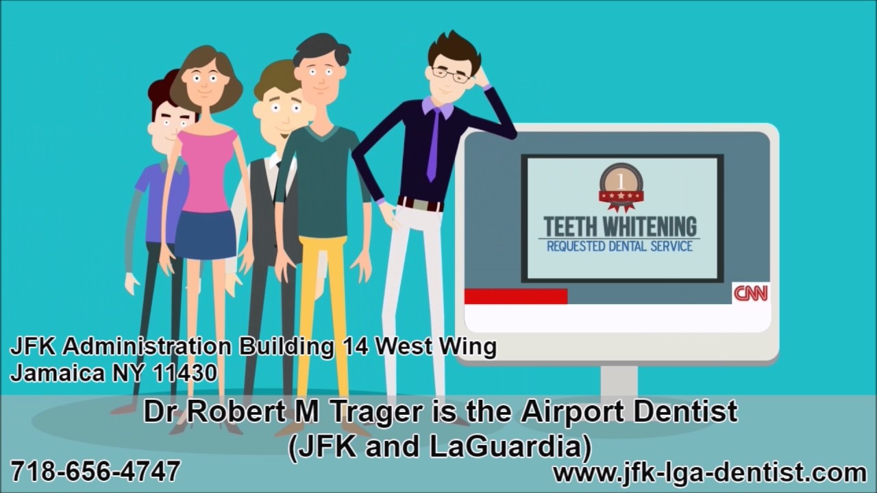 Dr Robert Trager the Airport Dentist NYC - Teeth Whitening - YouTube