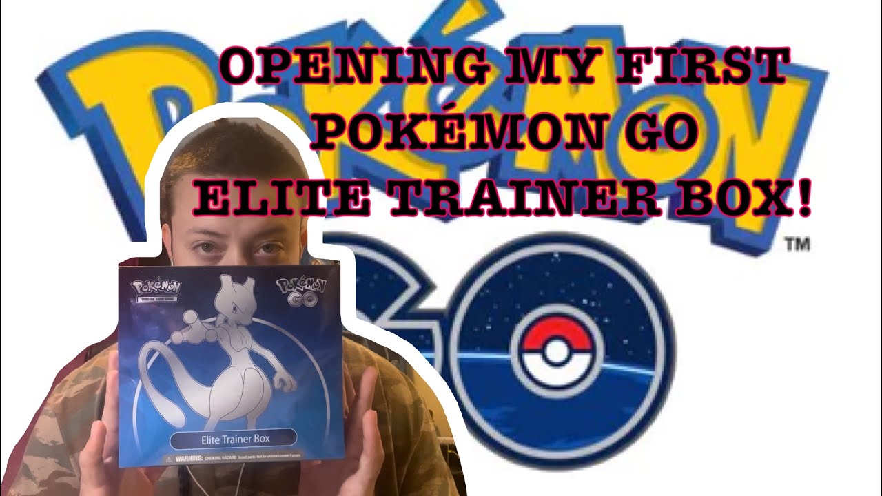 Opening my first Pokémon GO Mewtwo Elite Trainer Box! - YouTube