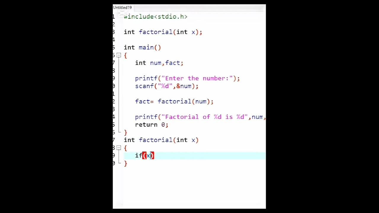 Algorithm Recursive Function - Presentation 1 - YouTube