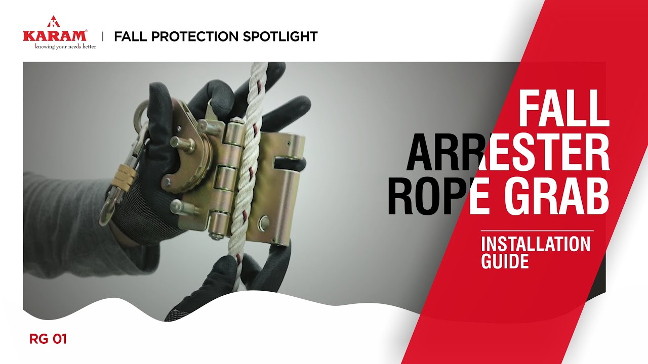 Rope Grab Vertical Type Fall Arrester At Bruce Huggins Blog