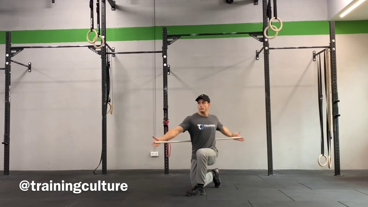 Pvc yoga: lunge + twists | TRAINING CULTURE - YouTube
