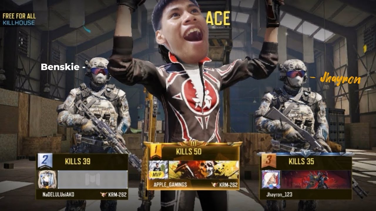 OH YEAAAH!! | CODM W/ Benskie & Jhayron 1v1v1 free for all - YouTube