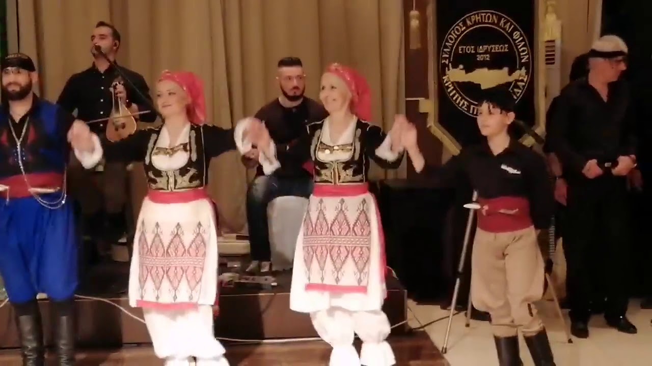 Eτήσιος Χορός συλλόγου Κρητών & Φίλων Κρήτης Πτολεμαΐδας - 2020-1 - YouTube