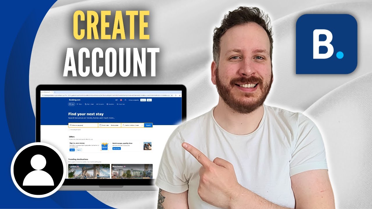 How To Create A Booking.com Account - YouTube