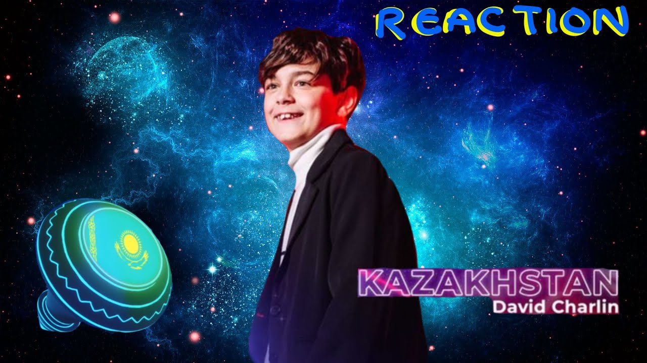 JUNIOR EUROVISION 2022 REACTION | Kazakhstan 🇰🇿 | David Charlin "Jer ...