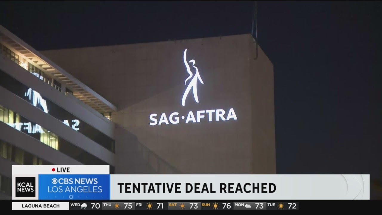 SAG-AFTRA members rejoice after tentative deal reached with Hollywood ...