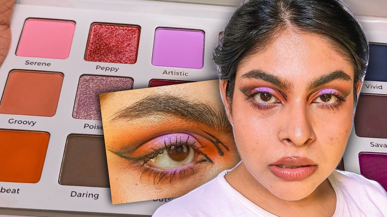 Full Face using The PRAUSH BEAUTY SHOWSTOPPER Eyeshadow Palette ...