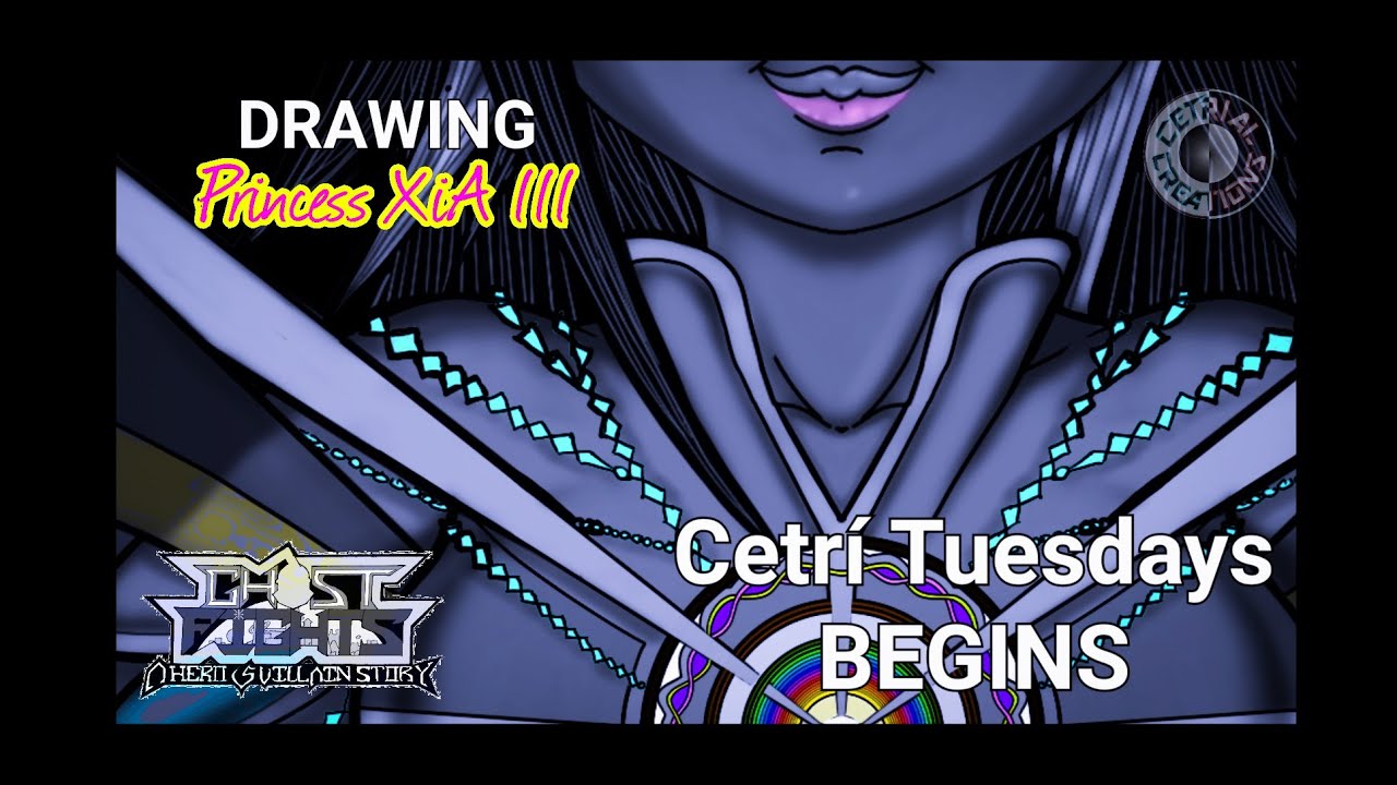 #Drawing Princess XiA III #ocart - YouTube