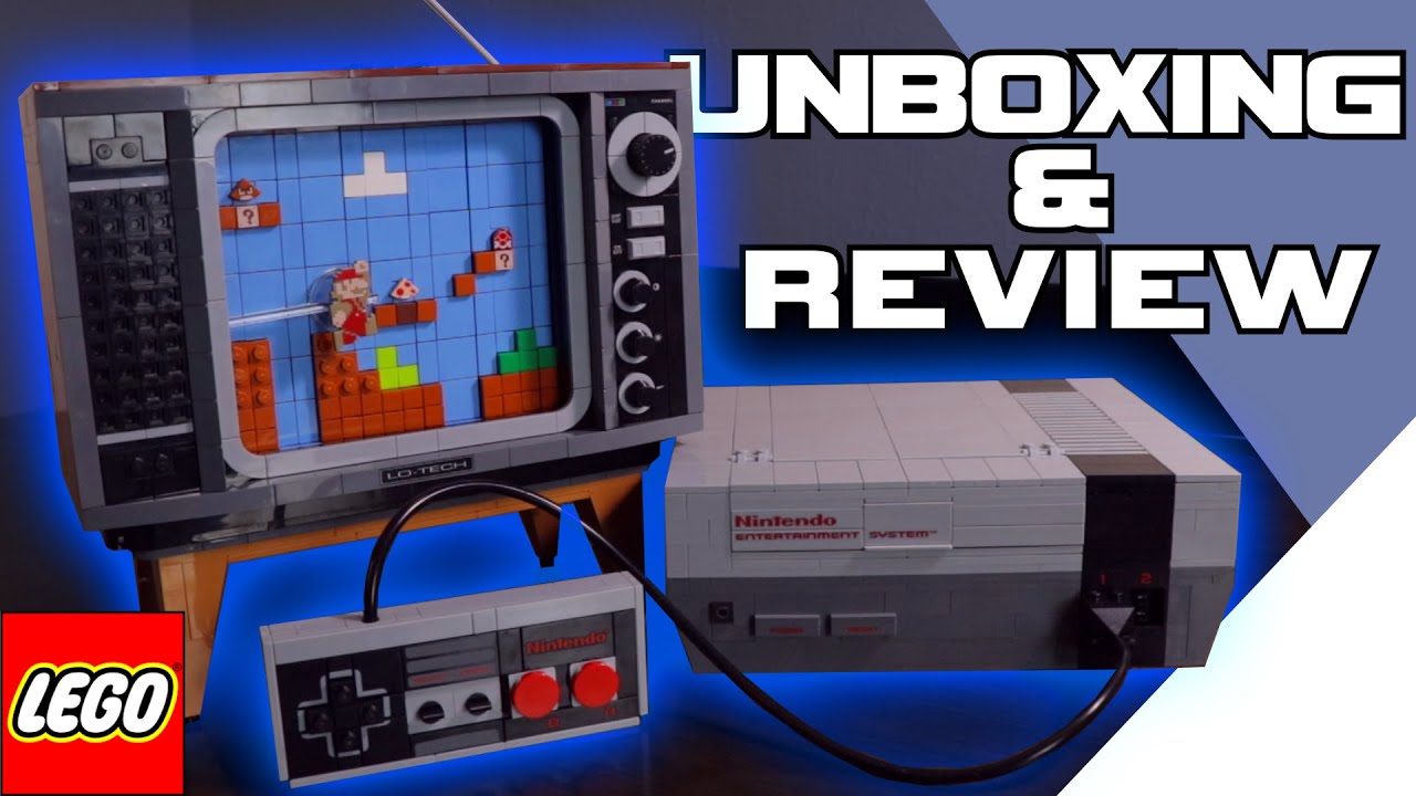 LEGO NES Unboxing! Speed Build and Review!!! - YouTube