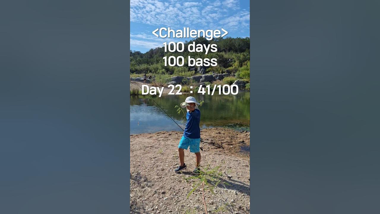 100 bass challenge - Day22 (Part2) #creekfishing #bassfishing - YouTube