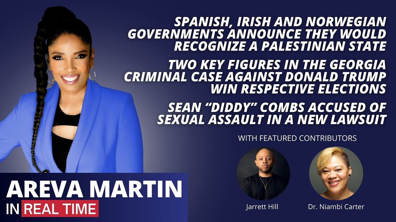 Areva Martin in Real Time May 22, 2024 4 PM - YouTube