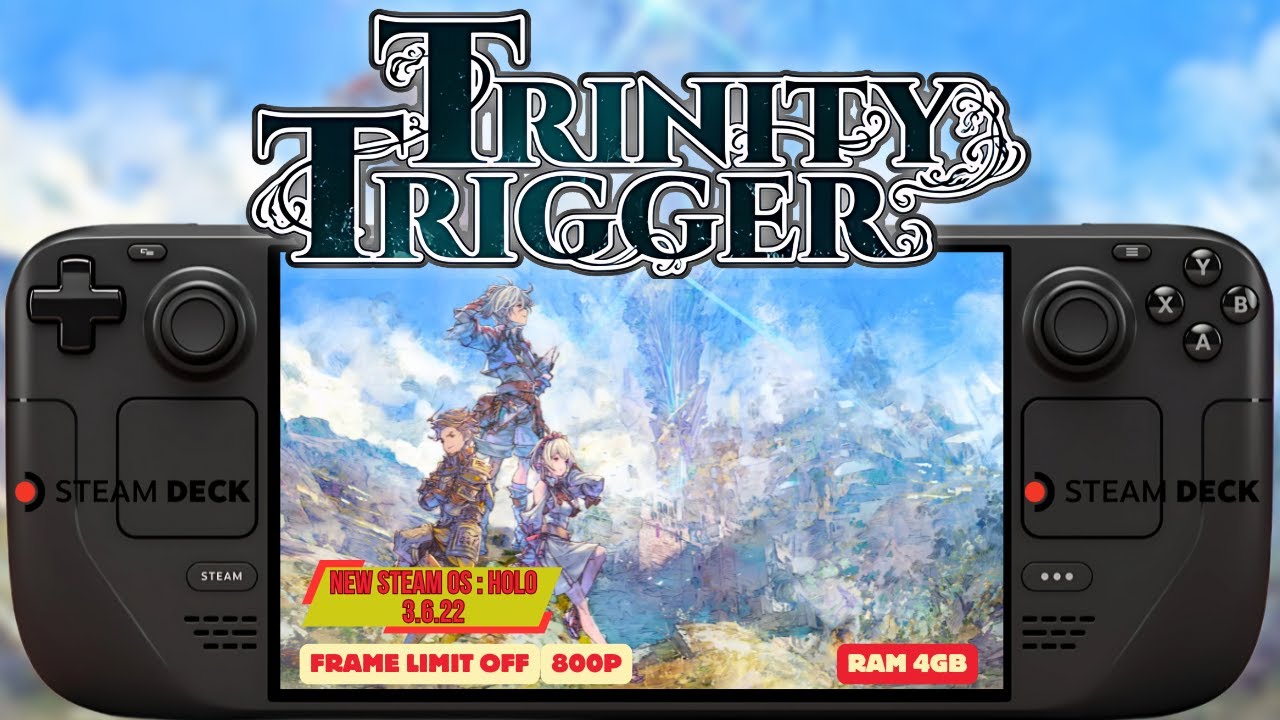 Trinity Trigger | Steam Deck Gameplay Performance | FPS | Battery Life ...