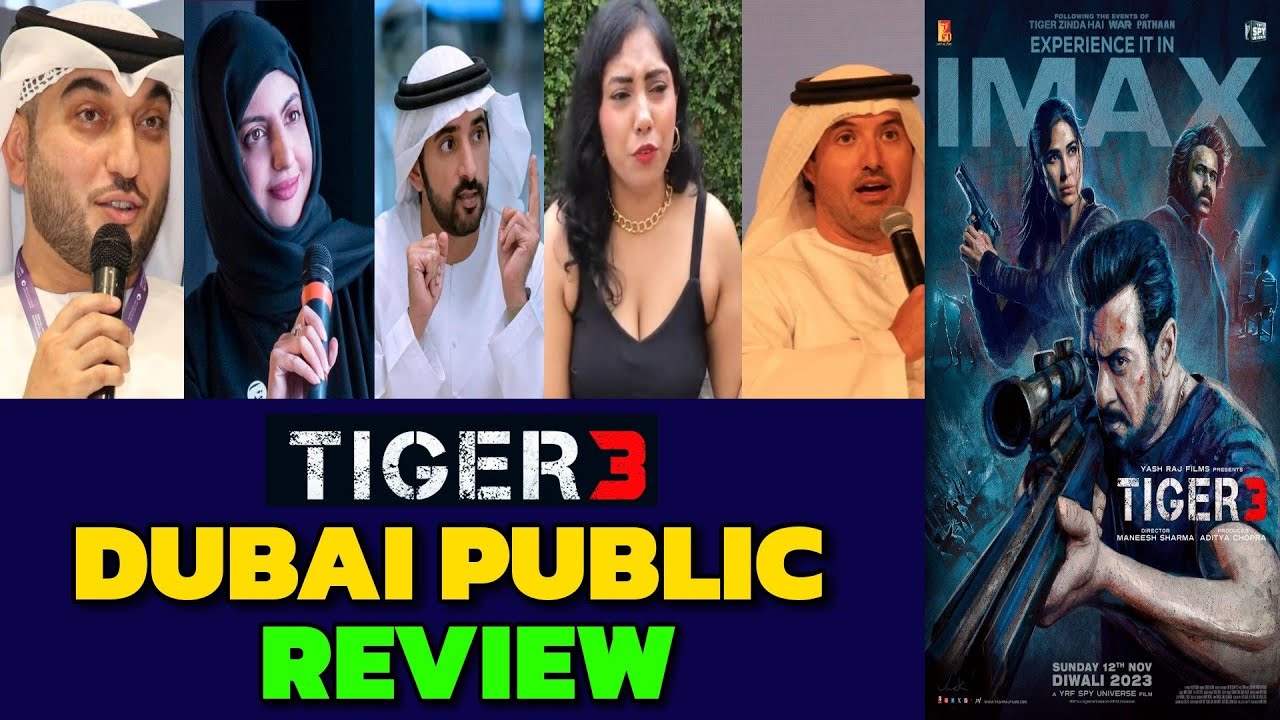 Tiger 3 Public Review In Dubai | Tiger 3 Dubai Public को बहुत पसंद आया ...