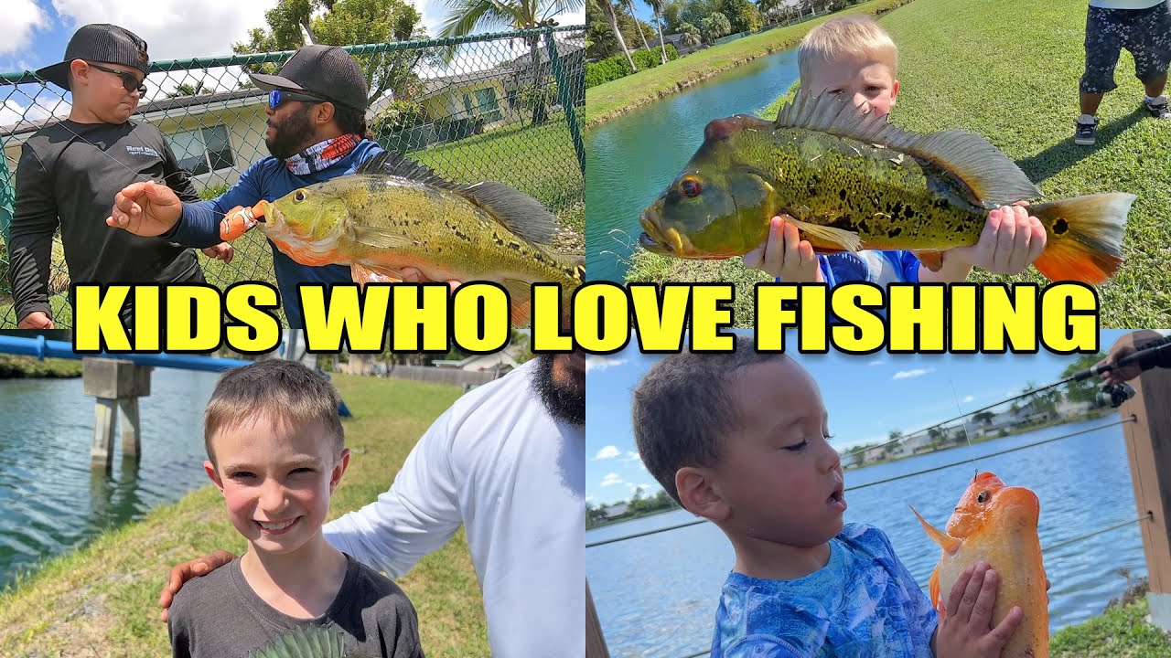 Kids Fishing with Monster Mike - YouTube