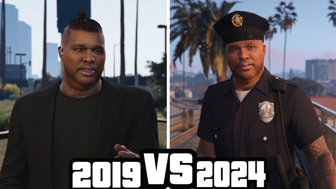 All Vincent Effenburger cutscenes - GTA Online 2019 vs 2024 - YouTube