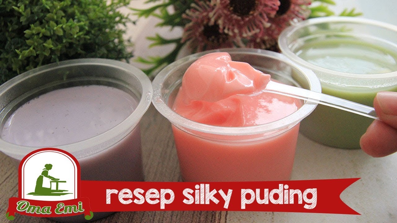 RESEP CARA MEMBUAT SILKY PUDING - YouTube
