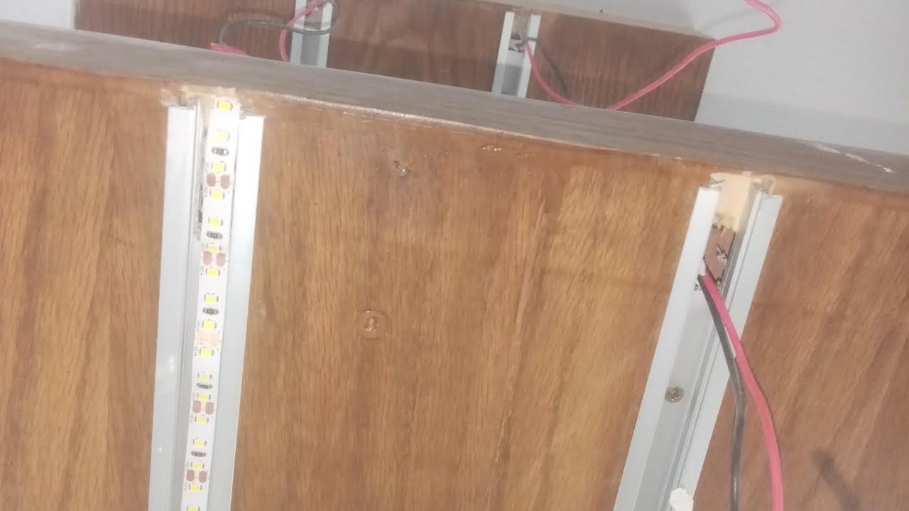 profile light wiring and fitting.. #2 - YouTube