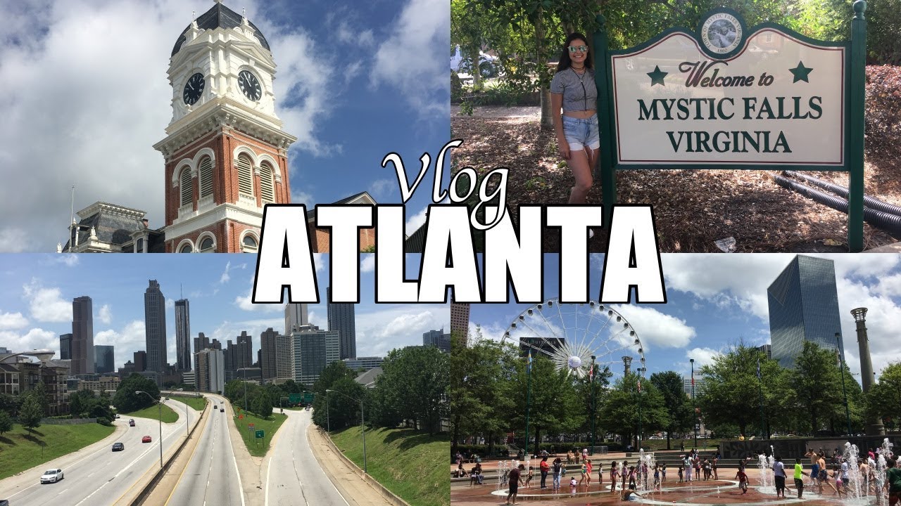 VLOG: Atlanta - Georgia (The vampire diaries, The walking dead e mais ...