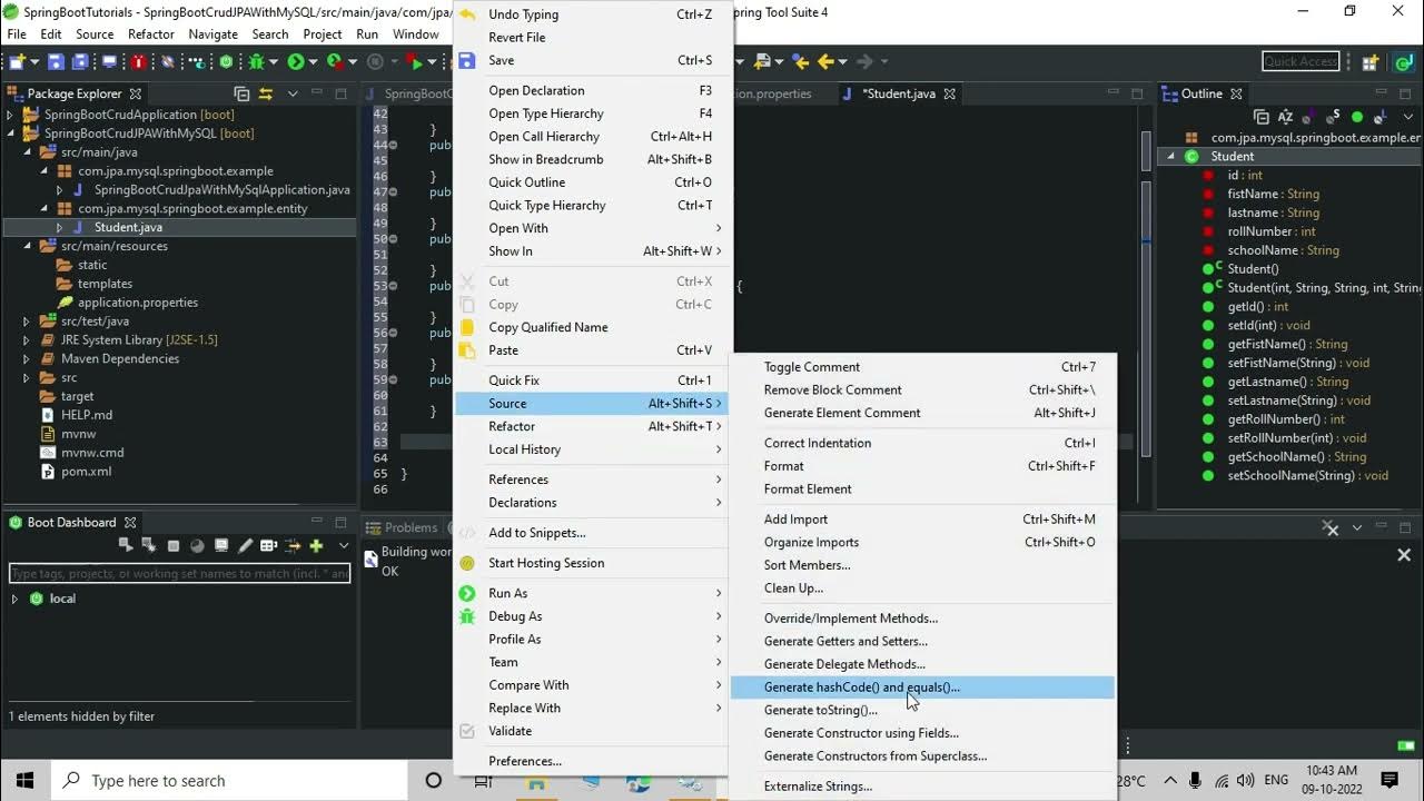 Post Mapping | Spring Boot JPA, MySQL, Rest CRUD API with example #springboot #javatcoding - YouTube