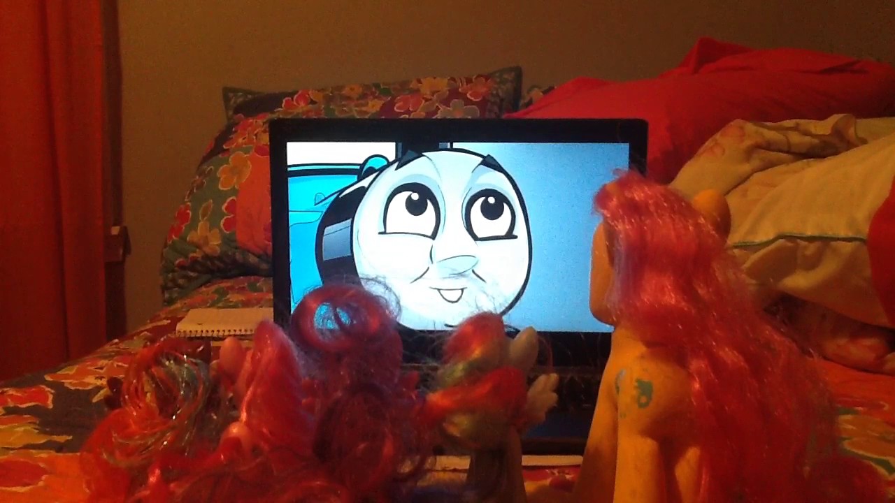 The Ponies watch Thomas' Shark Escape Story - YouTube
