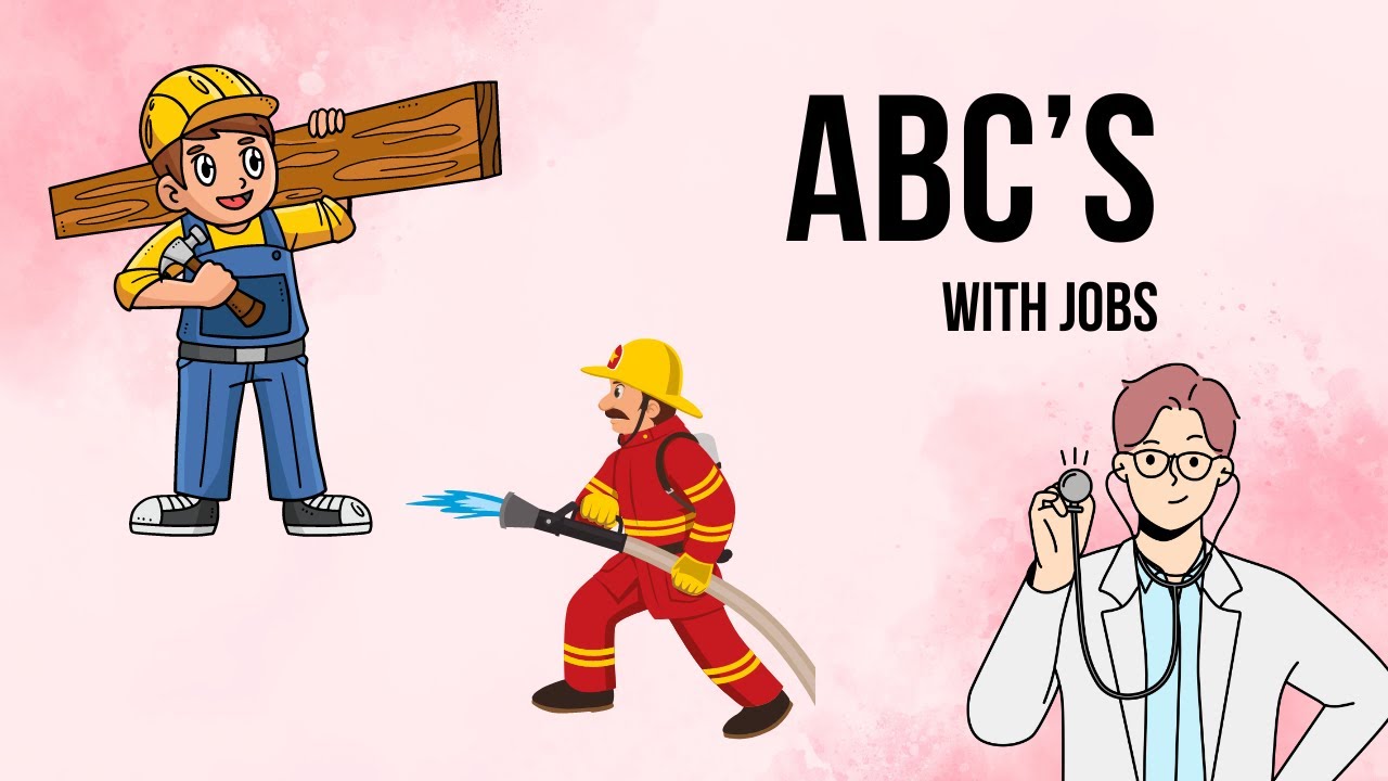 ABC learning with job tittles - YouTube
