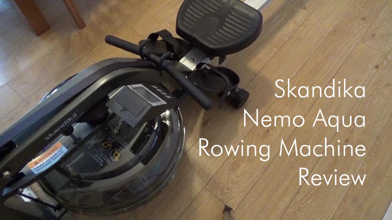 Skandika Nemo Aqua Rower Liquid Rowing Machine Review - YouTube
