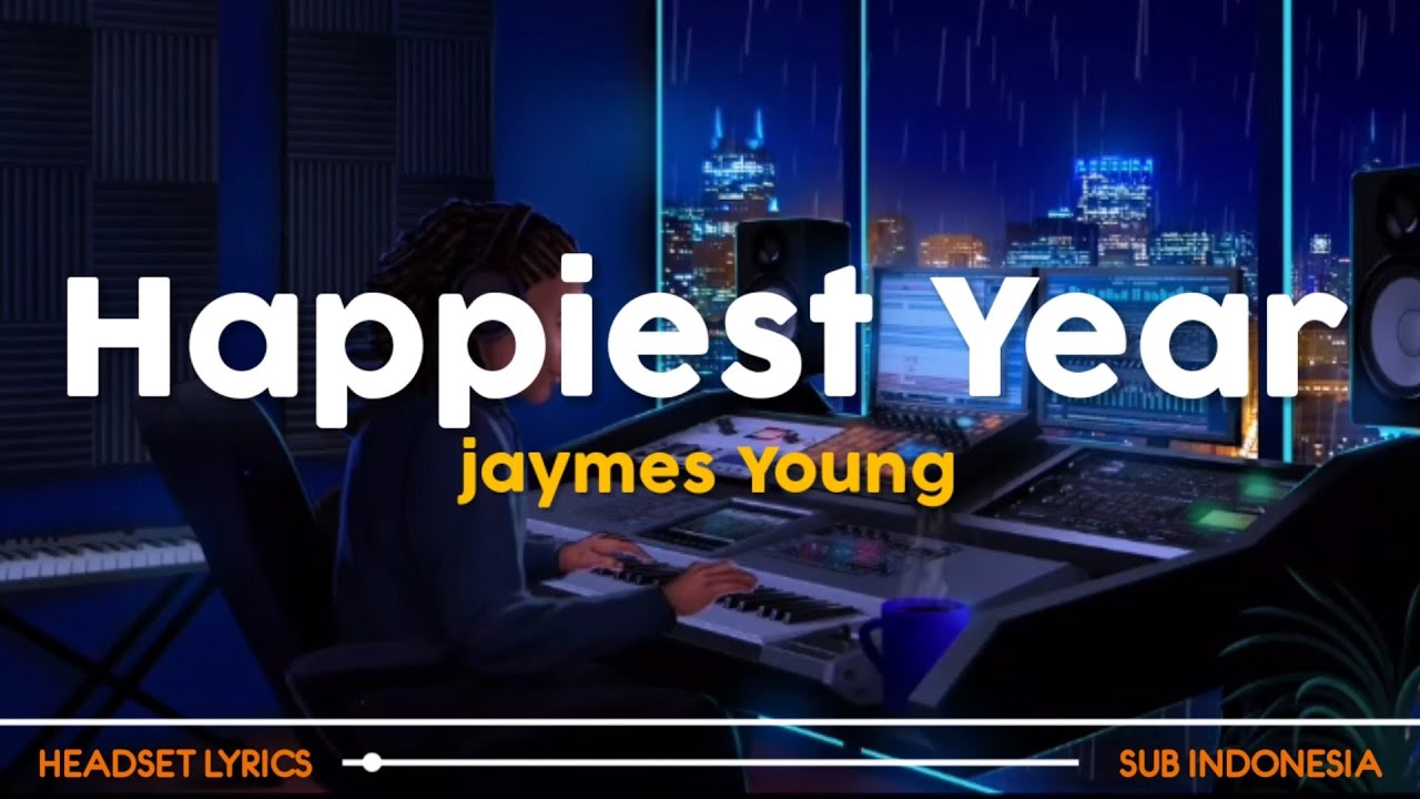 Jaymes Young - Happiest Year (Lyrics Terjemahan)| thank you for the ...