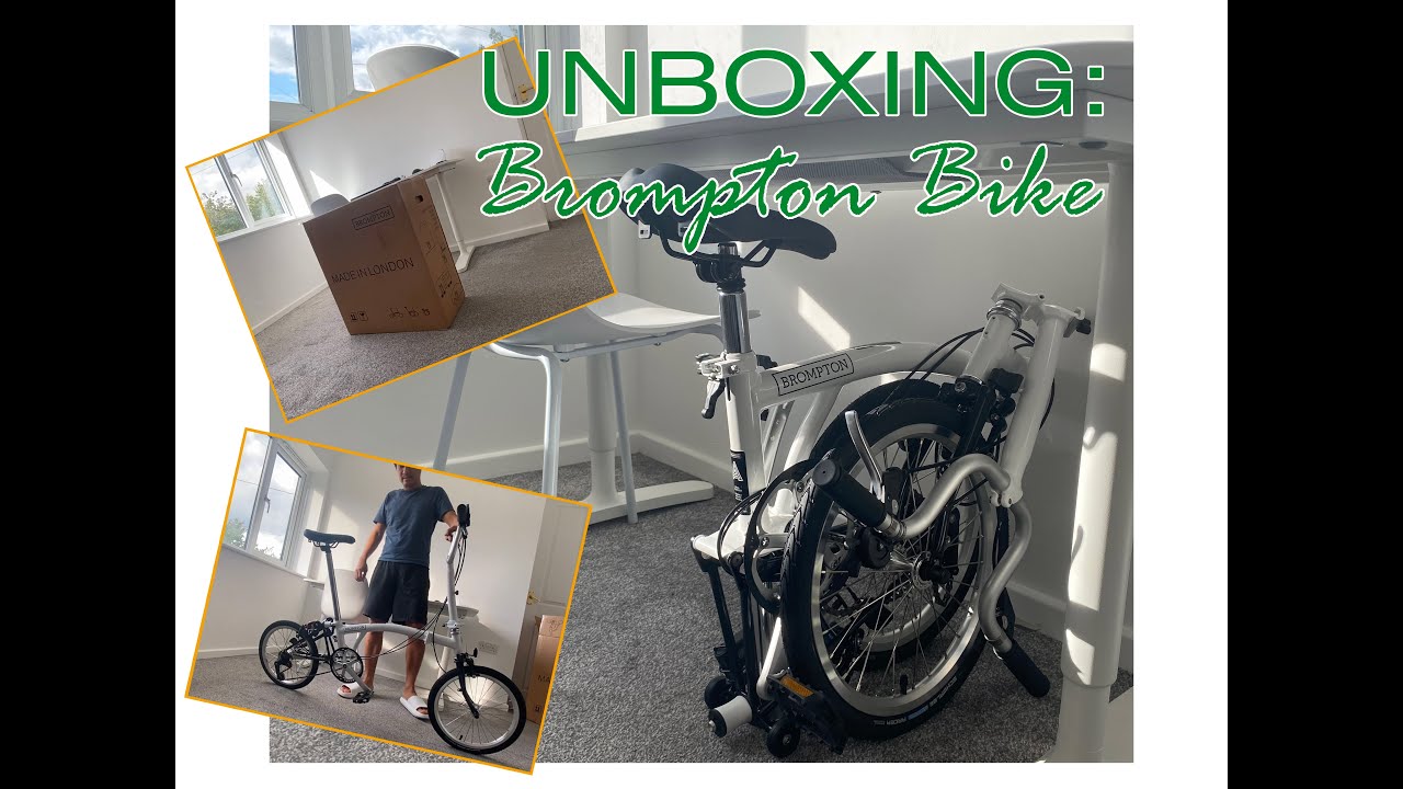 Unboxing: Brompton A-Line Bike | UK Vlog No.02 - YouTube