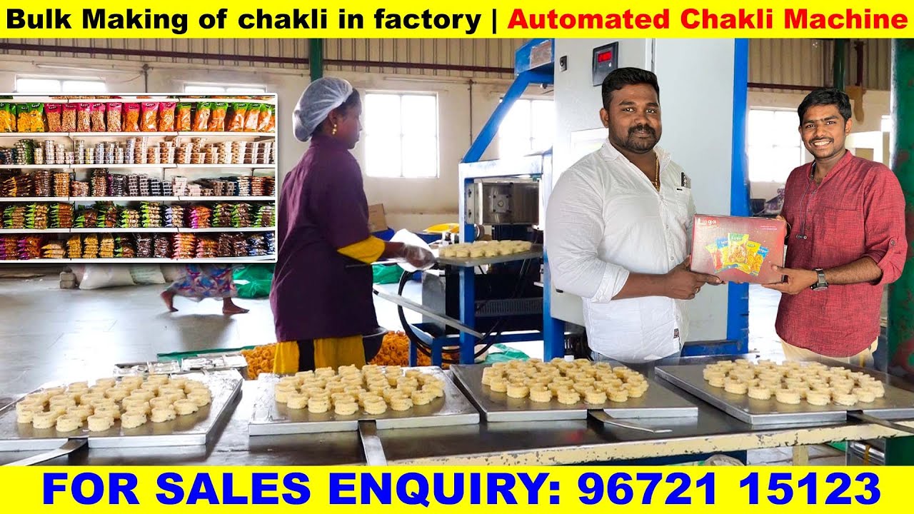 Butter Chakli Machine | Sales Enquiry: 96721 15123 | Chakodi Chakli ...