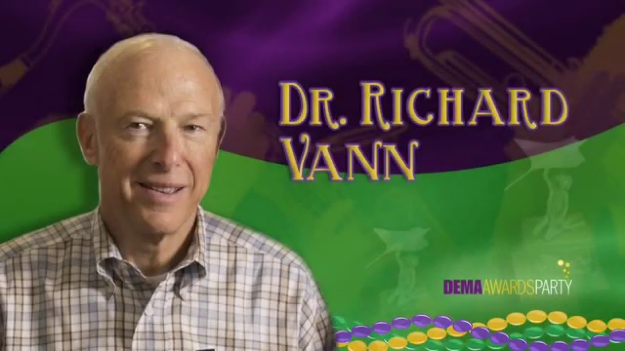 Dr. Richard Vann 2015 DEMA Reaching Out Award Recipient Acceptance ...