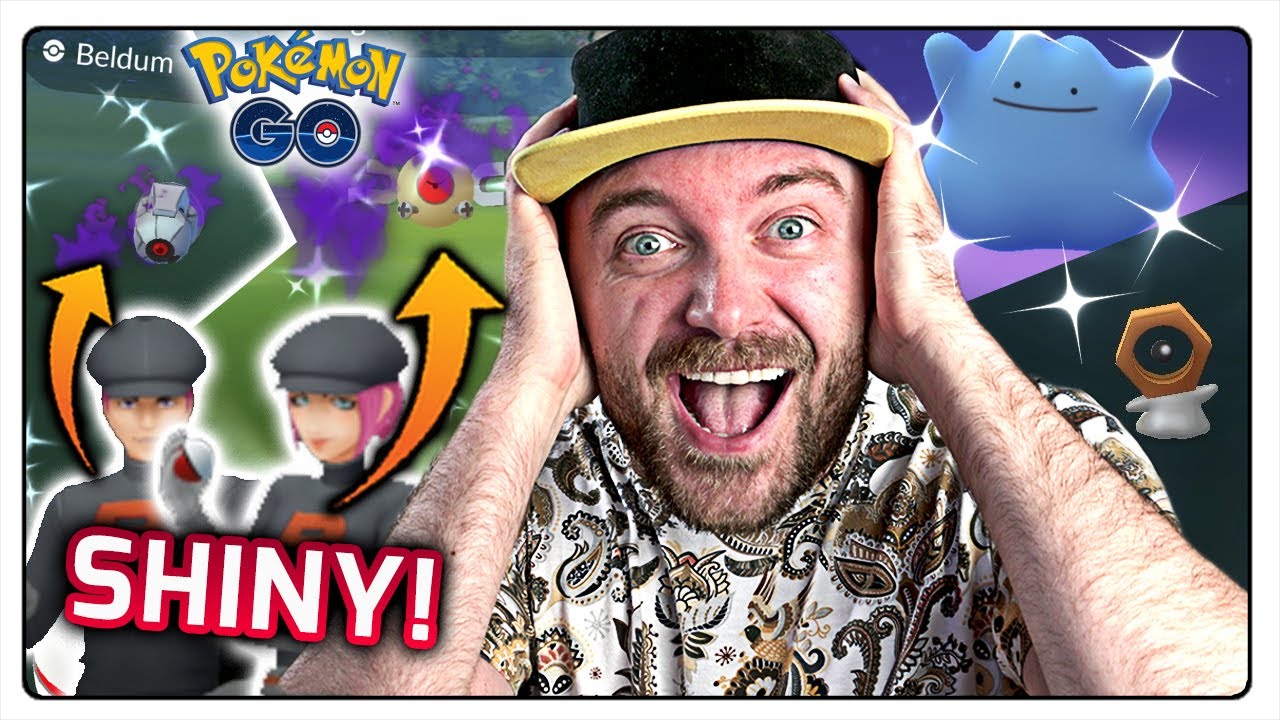 *SHINY* Ditto i Meltan Event! Shiny shadow pokemony z Team GO Rocket ...