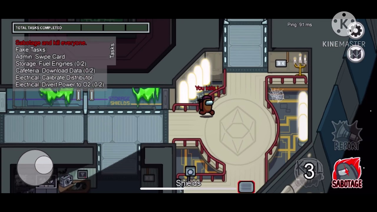 A pretty normal among us round :/ - YouTube