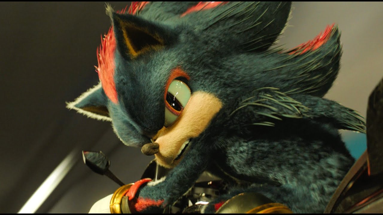 Sonic vs Shadow Motorcycle Chase Scene - Sonic the Hedgehog 3 (2024) 4K ...