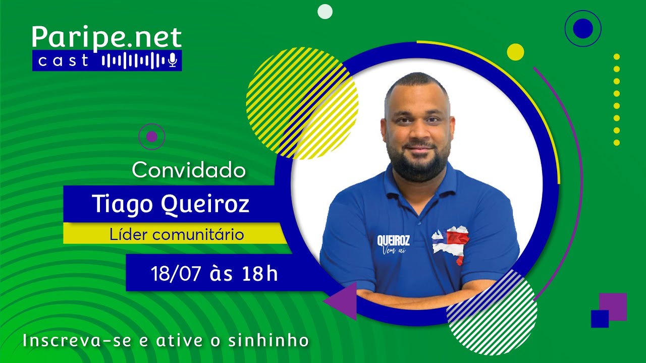 Tiago Queiroz | Paripe.net Cast #77 - YouTube