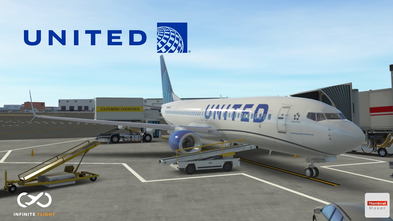Infinite Flight: Boston to Washington, Dallas | United 737-800 - YouTube