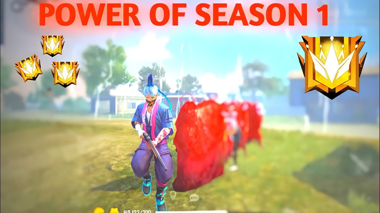 POWER😯 OF SEASON 1 !! GARENA FREE FIRE !! RTX GAMER - YouTube