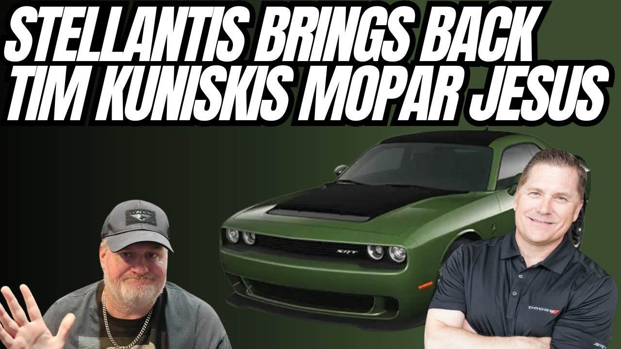 Mopar Jesus Returns, Tim Kuniskis Is Back At Stellantis, Ram Hellcat ...