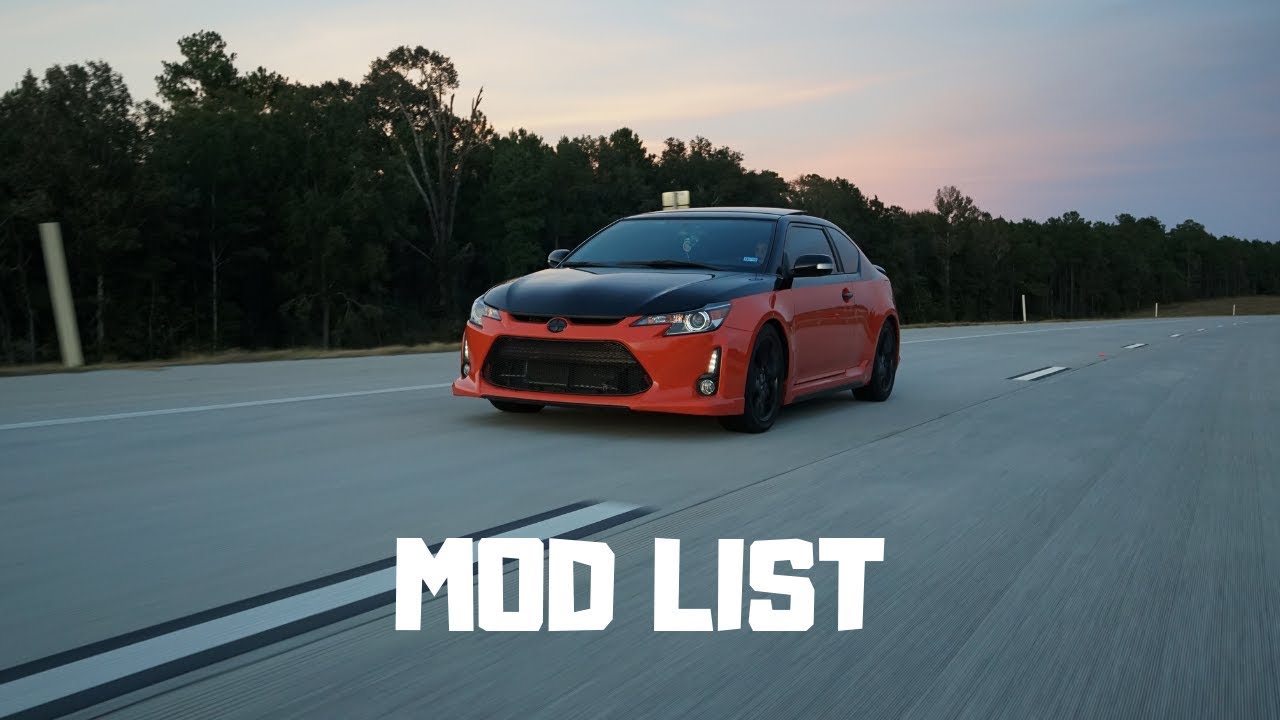 Scion TC mod list and updates on my 350z (FULL VIDEO) - YouTube