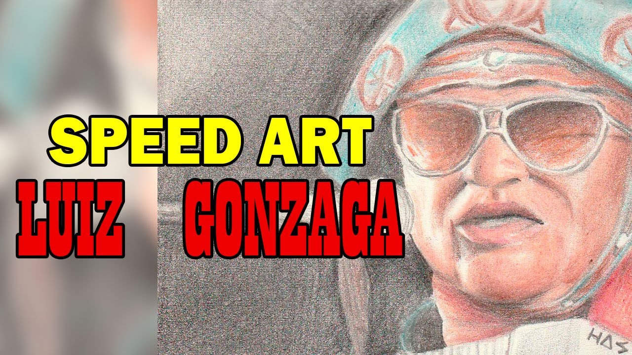 Desenhando rápido Luiz Gonzaga / Speed Drawing Luiz Gonzaga / Fanart ...