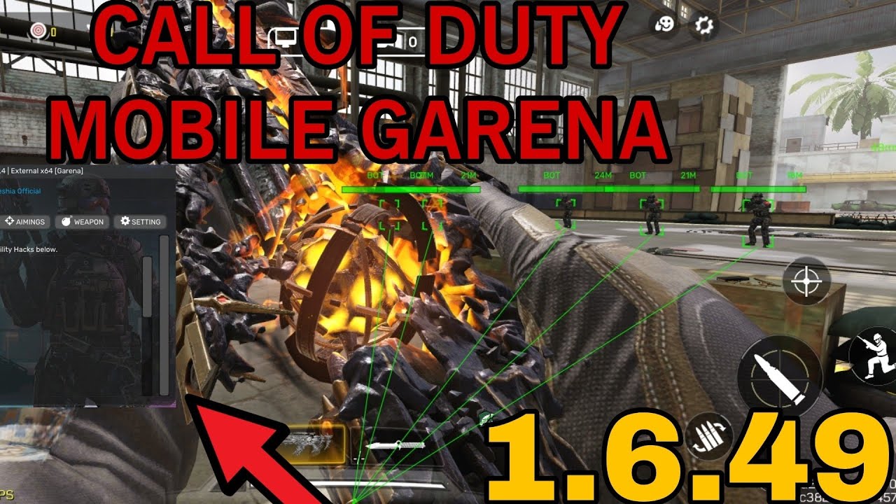 Call of Duty Mobile: Garena External Cheat!! || White Crowns External ...