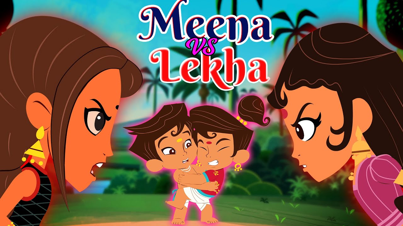 Kalari Kids - Meena VS Lekha | Animated Cartoons For Kids | Fun Kids ...
