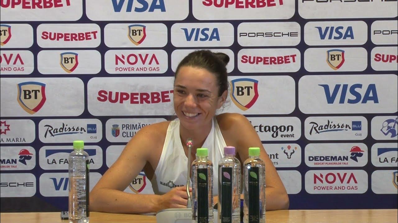 Press conference Miriam Bulgaru 18.10.2023/ Transylvania Open 2023 - YouTube