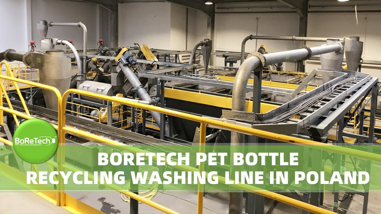 Poland-PET WASHING LINE - YouTube