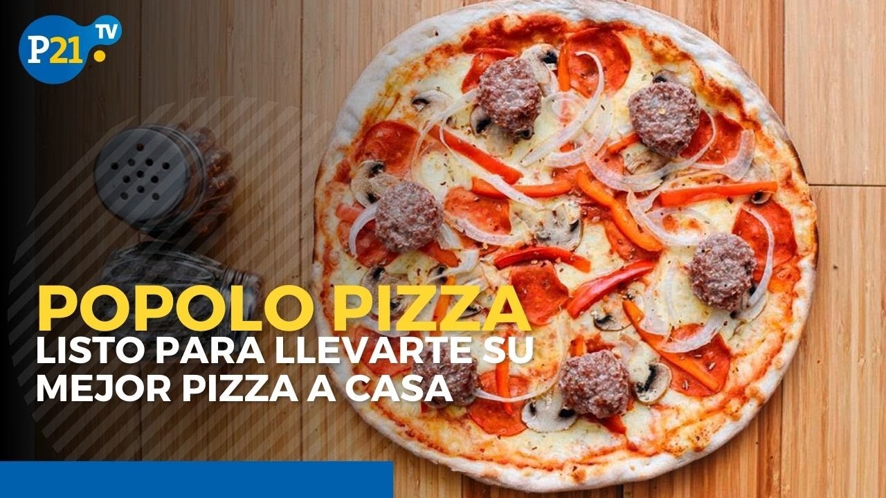 Conoce Popolo Pizza, lista para llegar a tu casa - YouTube
