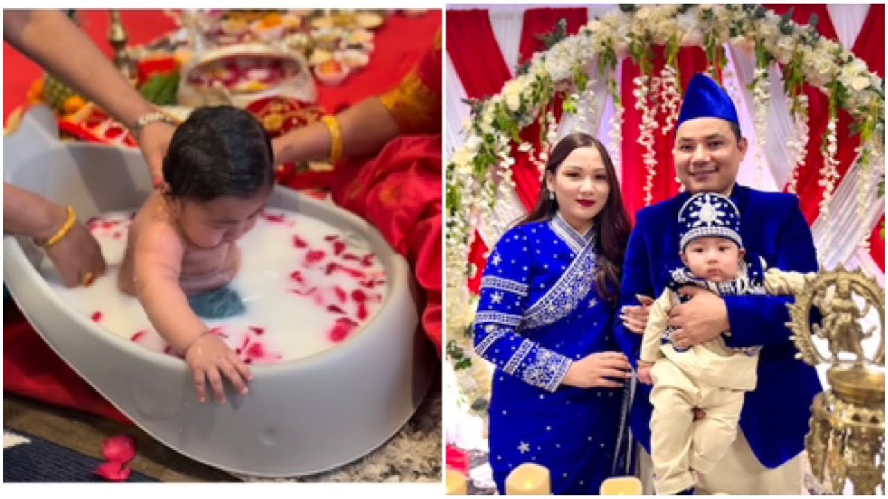 Ojhang’s Pasni || rice feeding ceremony🌸 11/05/2022 - YouTube