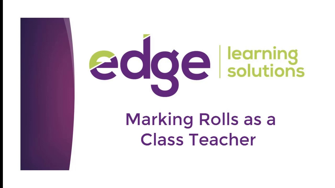 Marking Class Rolls - YouTube