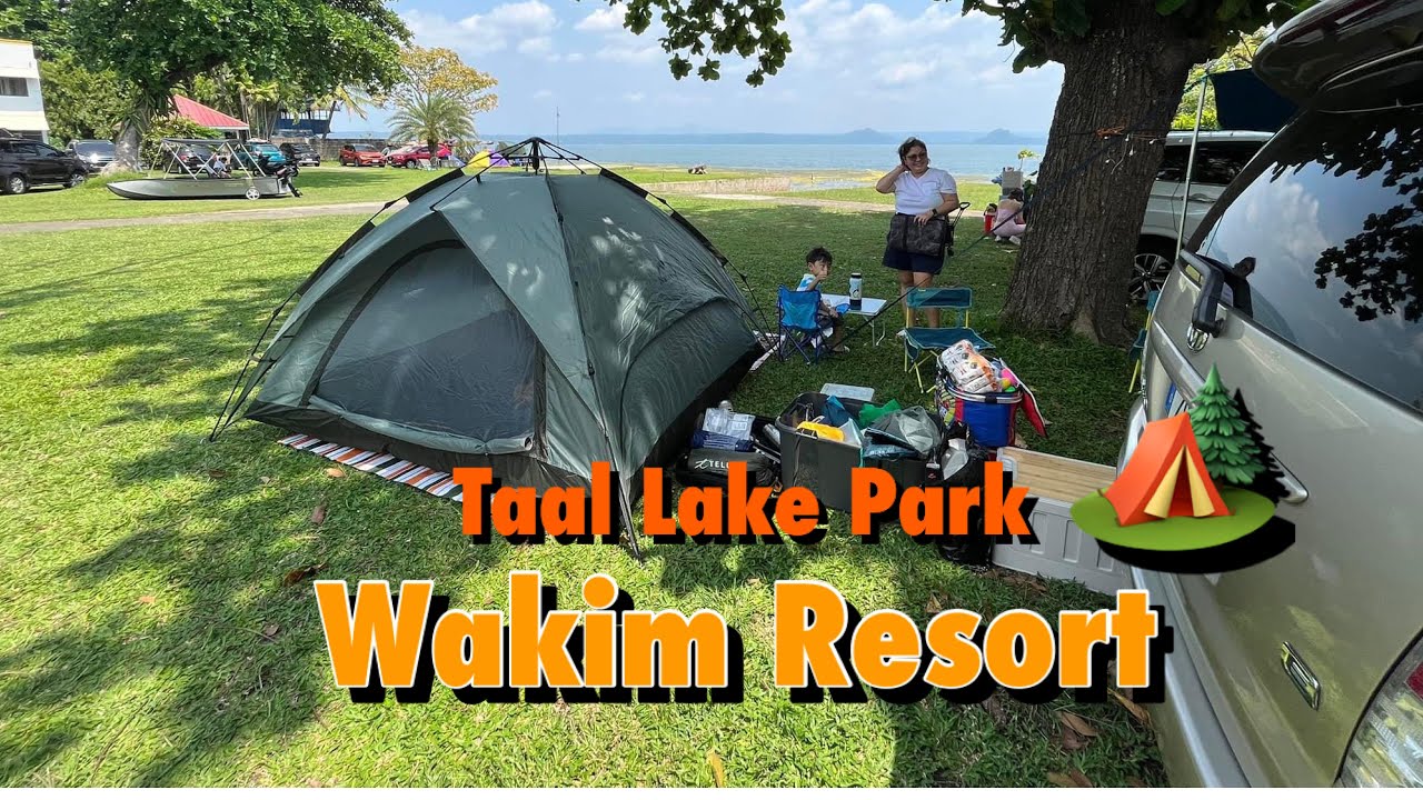 Car Camping | Taal Lake Park, Wakim Resort - YouTube